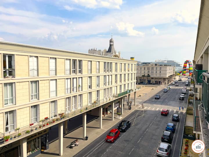 La Catène - Balcon Quartier Perret Unesco - Plage du Havre