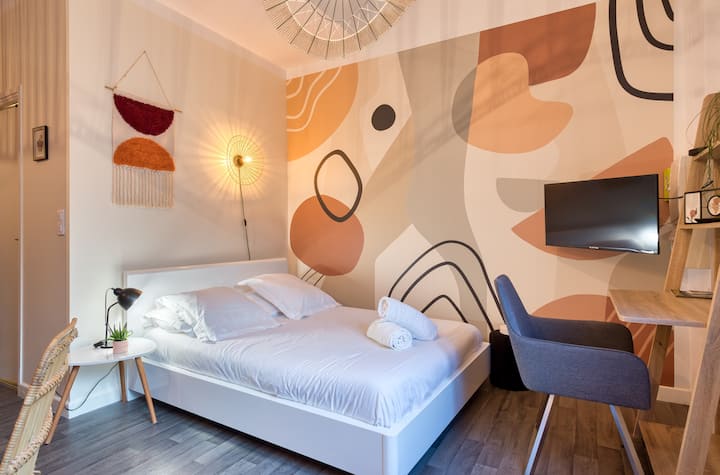 Le 5 - Parenthèse | Centre Rouen Calme + Parking - Rouen