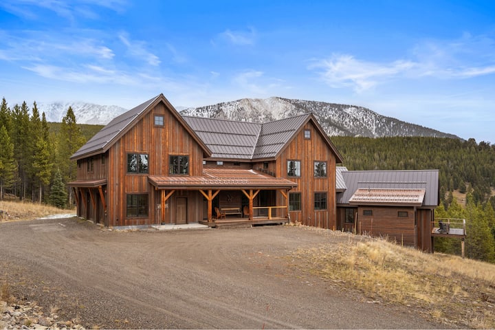 Lavishᨒestate|15m To Resort|hot Tub|sauna|game Den - Big Sky, MT
