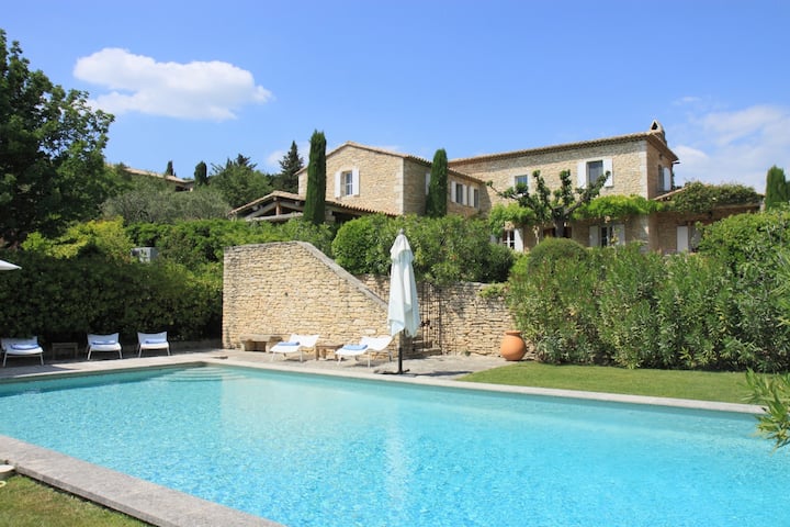 Bastide Avec Piscine Et Vue Imprenable - Gordes