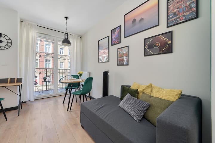 Kręta 21 | Atmospheric Studio | Balcony - Wrocław