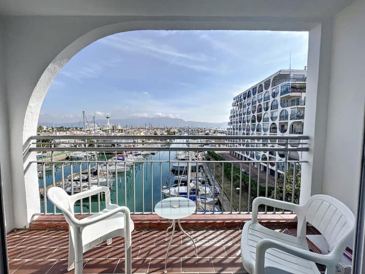 Bahia Ii- 317 - Magnifico Apartamento Vista Al Mar - Empuriabrava