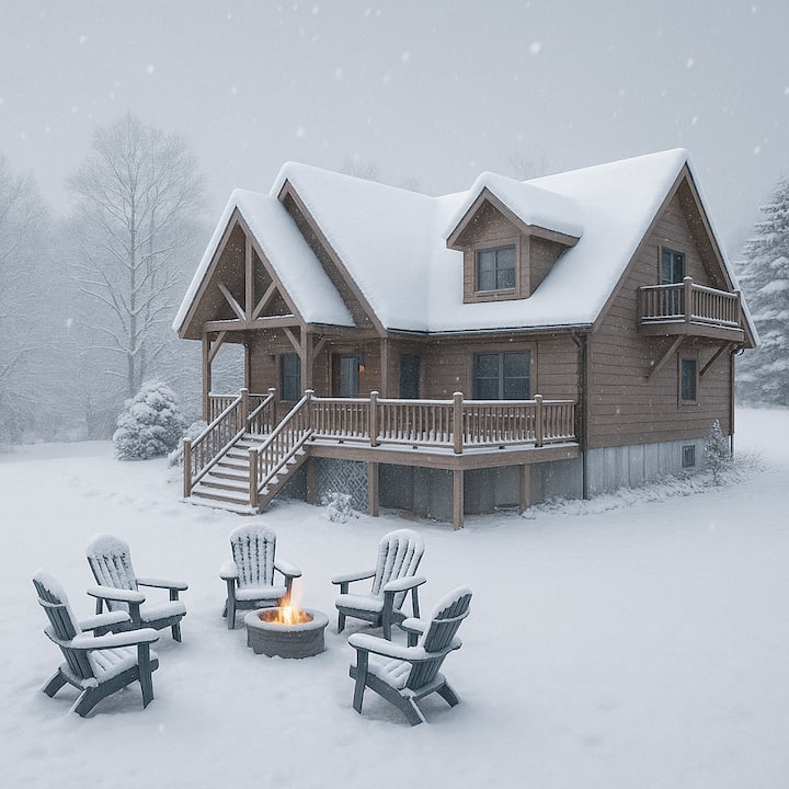 Luxe Mntn Escape W/ Views + Hot Tub - Snowshoe Mountain Resort, WV