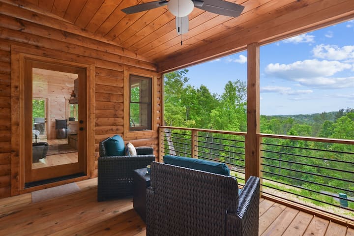 Amazing Mtn Retreat, 3 Miles To Downtown W/hot Tub - Blue Ridge, GA