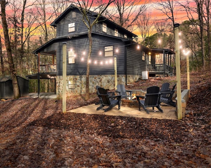 Amazing Mtn Views W/hot Tub, Fire Pit + Game Room! - Blue Ridge