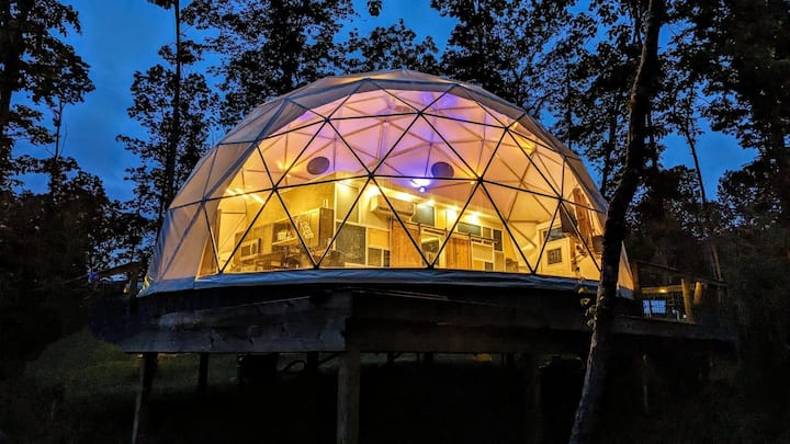 Glamping Dome At Getaway On Ranger Creek - Laurel Falls, Coalmont