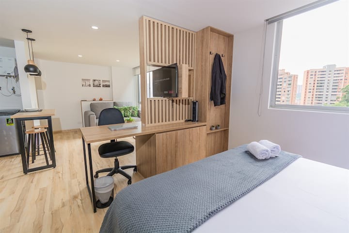 Studio El Tesoro-wifi 200-excelente Ubicación - Medellín