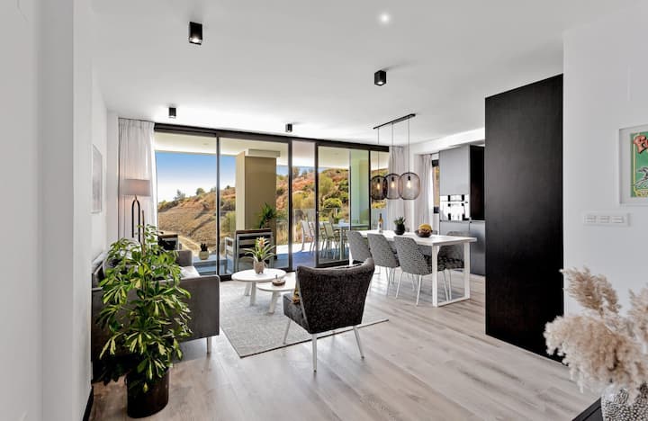 6p Apartment Pool Side - Mijas