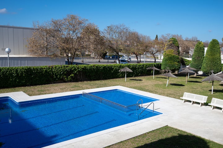 At016 Pau Casals: Appartement Avec Une Grande Pisc - Torredembarra