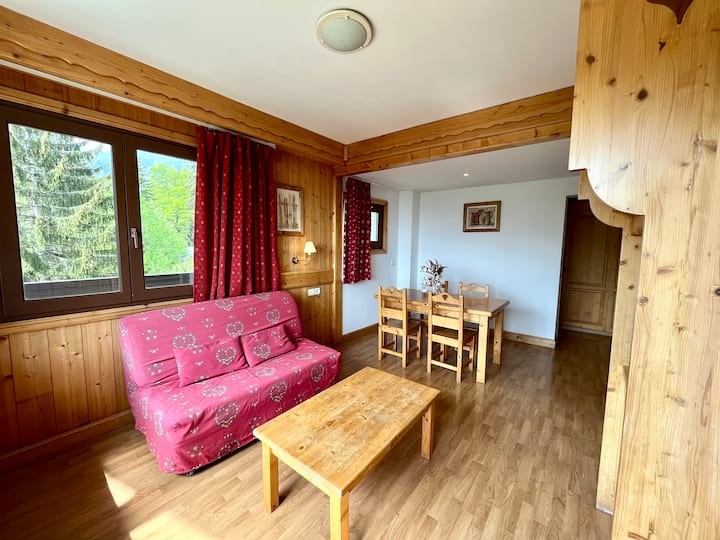 Cocon Lumineux De 50 M² Avec Balcon à Combloux. - Sallanches