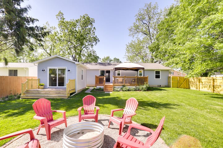 Three Oaks Home W/ Guest House - 8 Mi To Beach! - Three Oaks, MI