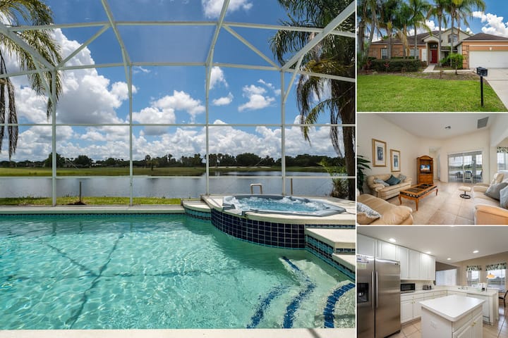 4br/3ba Pool & Spa,golf,waterview(724gcp) - Davenport, FL