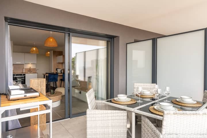 Dieu Nérée Sa Vue Mer - Plage de Sète