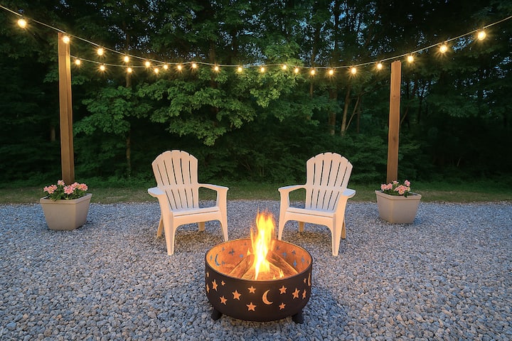 Pet Friendly Cabin Tiny Home Firepit & Dog Park - Guntersville Lake