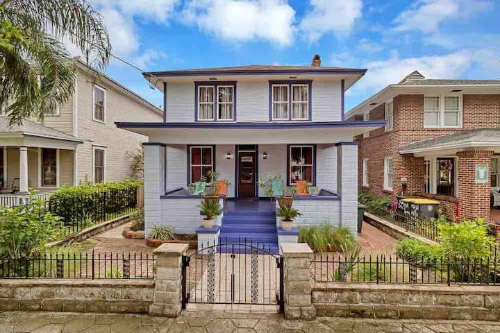 Historic House + Adu Complex - Sleeps Up To 21! - 傑克遜維爾