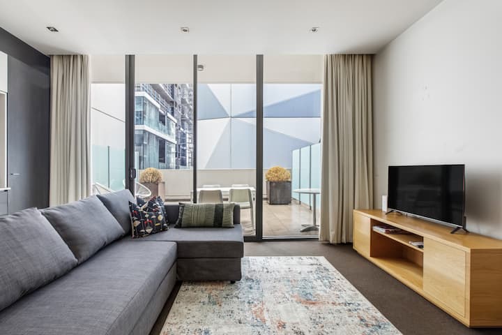 South Yarra 1br Large Outdoor Space Near Station - 리치몬드