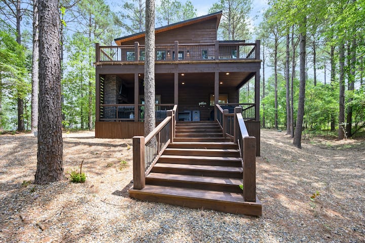 The Gathering, Brand New 2023 Luxury Cabin - Broken Bow, OK