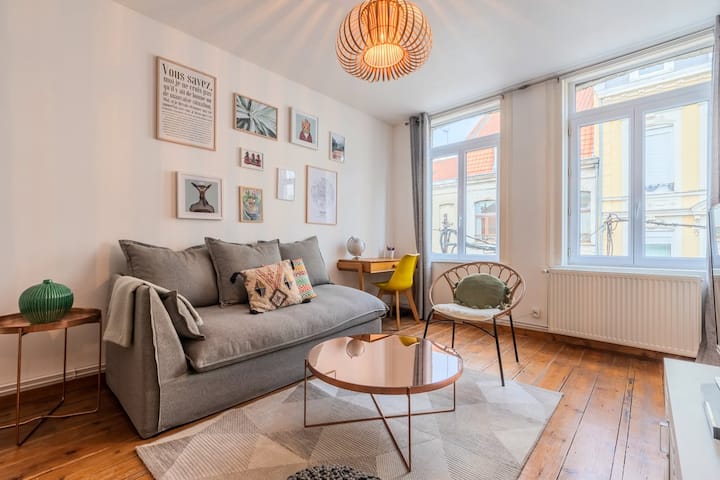 Charmant Appartement Une Chambre - Hypercentre ! - Lille, Fransa