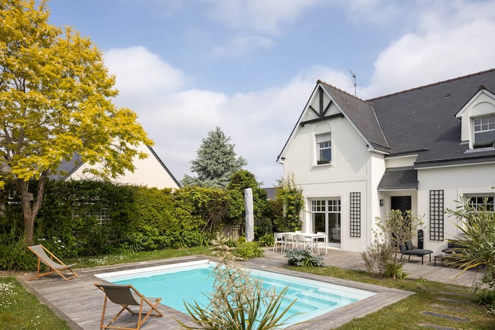 La Villa Des Rochettes - Maison Avec Piscine - Dinard