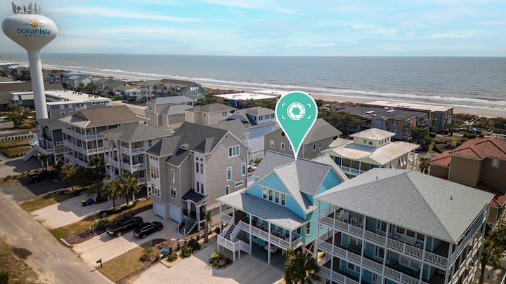 New Luxurious 4br W/ Private Hot Tub & Pool! - Ocean Isle Beach, NC