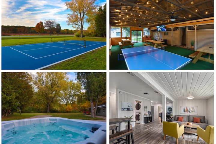 Pickleball | Hottub (Shared) | 2.5 Acres | Dog Ok| - South Haven, MI