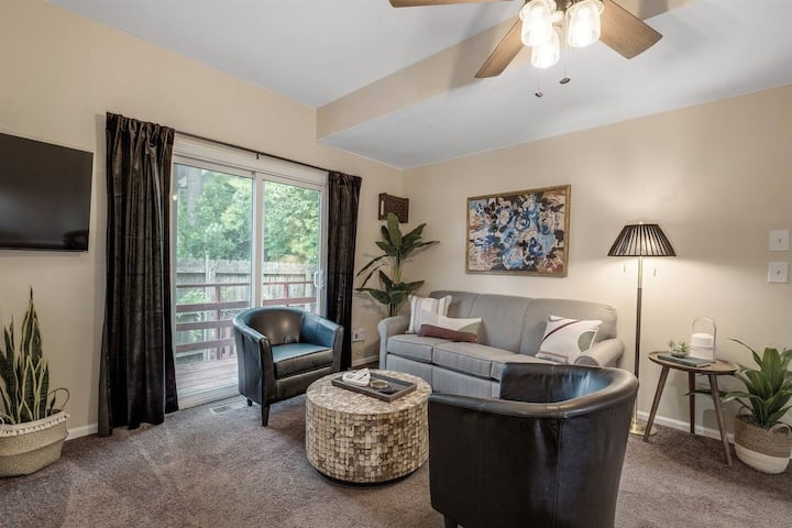 Stylish Sanctuary Near Emu: Ideal For Med Students - Ypsilanti, MI