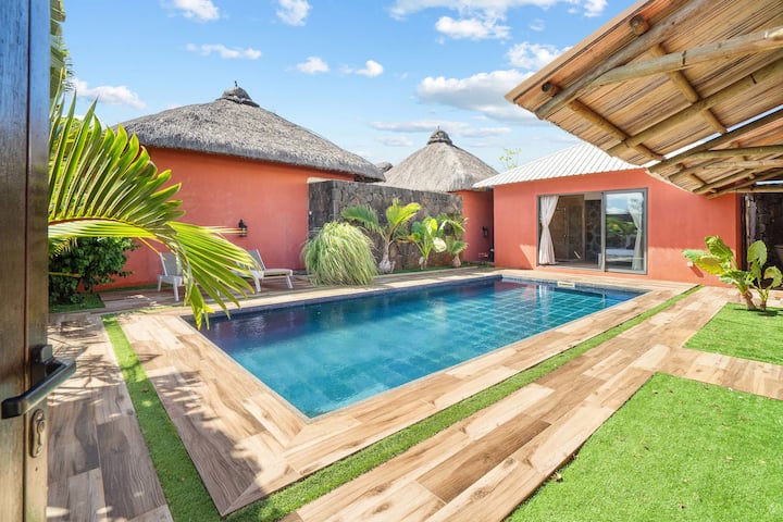 Paradis Tropical Avec Piscine Privée - Mauritius