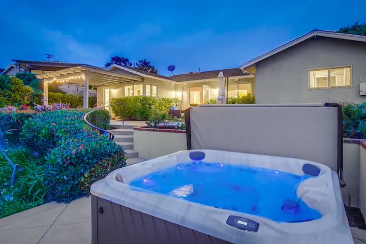 Stunning Canyon House | Hot Tub | Whitewater Views - Del Mar, CA