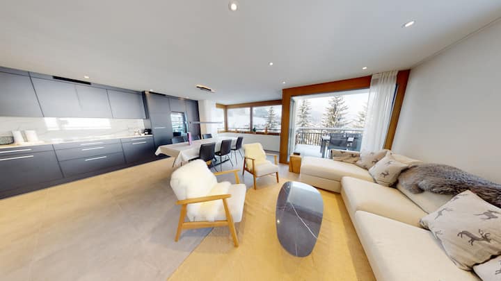 Alpine Suite With Spa & Mountain View - Parpan