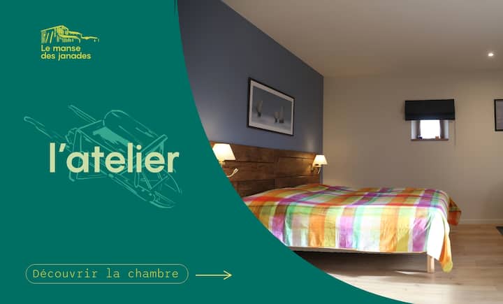 L' Atelier - Chambre Indépendante - Vue Sur Jardin - Carmaux