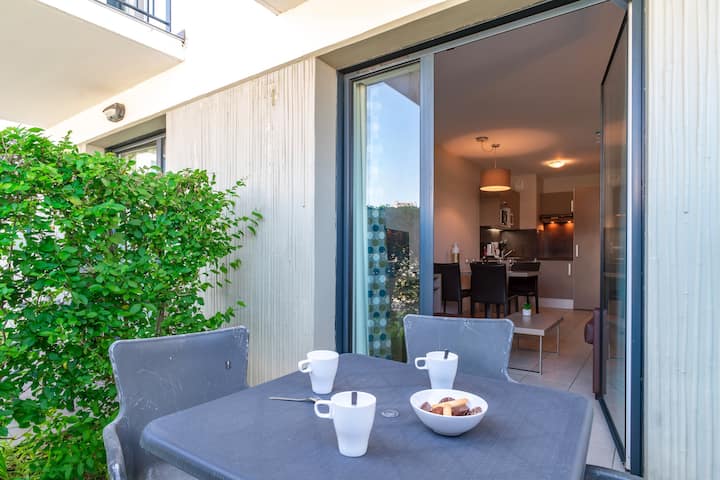 Les Thermes 508 - Appt Avec Piscine Partagée - Concarneau