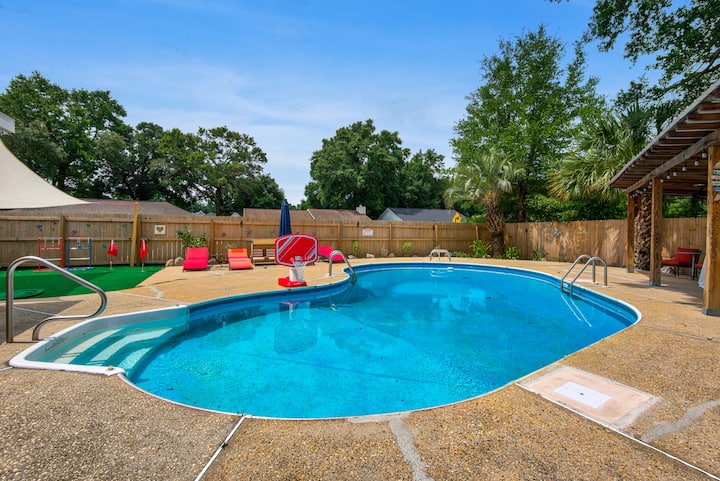 Private-relaxing, Pool, Dwntwn Pns & Beaches - Pensacola, FL