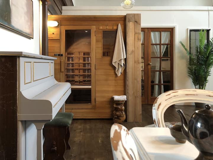 Creative Chapel Ground Floor With Sauna & Piano - Holt