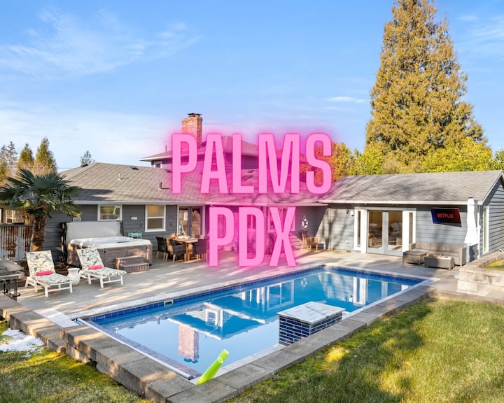 Spacious Private Home W/pool, Hot Tub, Fireplaces - Beaverton, OR