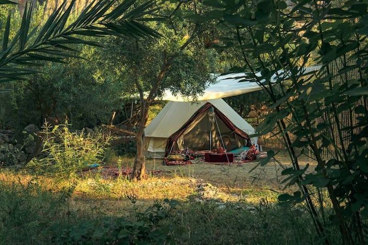 Private Glamping Tent Butterfly Valley Beach - Faralya