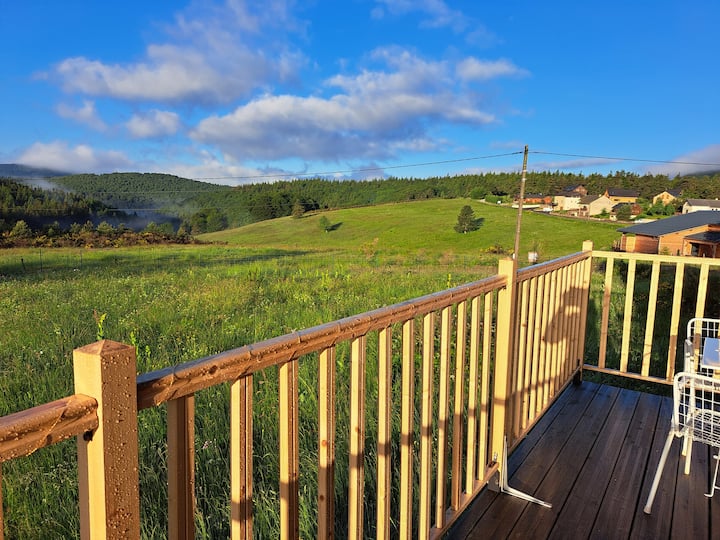 Chalet En Bois Tout Confort - Parc national des Cévennes