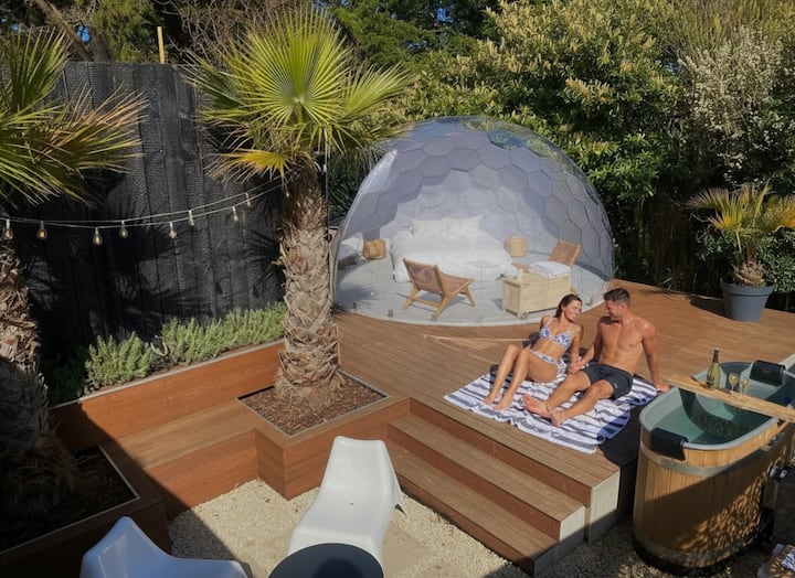 Saint Pabu'lle - Bulle à 300m De La Mer & Son Spa - Côtes-d'Armor