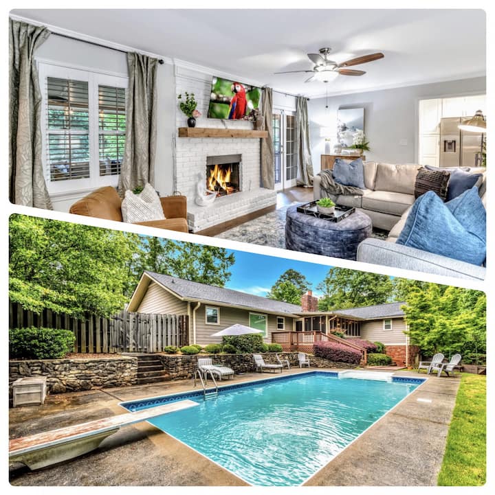 Ath - Swimming Pool -Fenced -Ranch -4br (Vernon) - Sandy Springs, GA