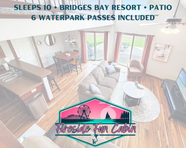 The Fireside Fun Cabin At Bridges Bay - Okoboji, IA