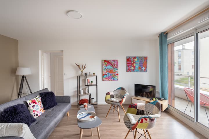 Bahibé - Balcon Et Parking, Au Calme, Proche Gare - Rennes