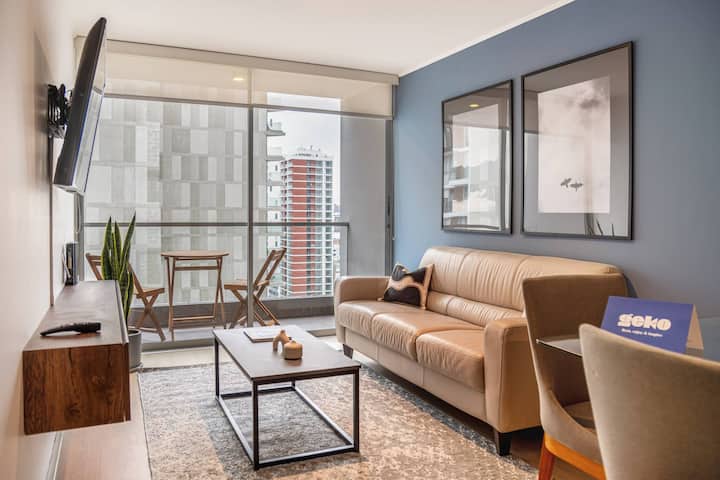 Geko | Midnight_2br Flat In Barranco W/balcony - Lima