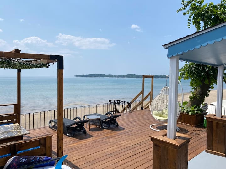 Water Front Beach House - 3br W Bbq & Sunset! - Fort Erie