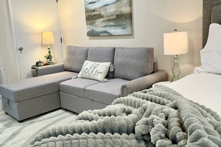 Waterfront Studio | Getaway | Balcony | Smart Tv - Wesley Chapel, FL