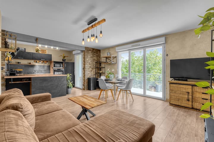 L'hippocrate - Charmant Appartement Avec Terrasse - Cugnaux