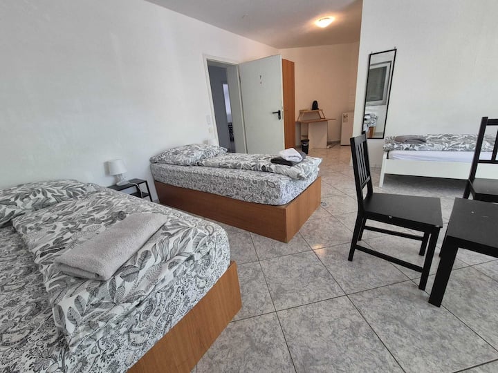 Large Double Room With Private Bathroom - Francfort-sur-le-Main