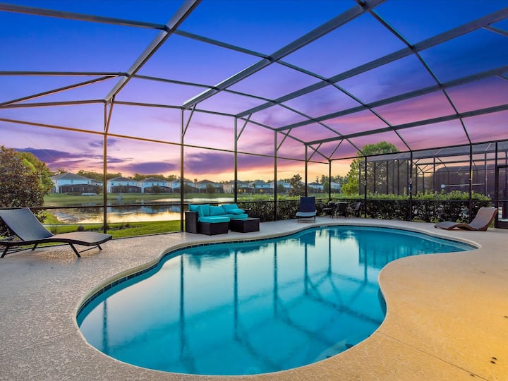 Maison De Villégiature De 6&nbsp;Chambres Avec Piscine Chauffée Et Chambres à Thème - Kissimmee