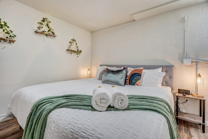 Urban Reprieve! King Bed, Bbq, Fire Pit & Views - Colorado Springs, CO