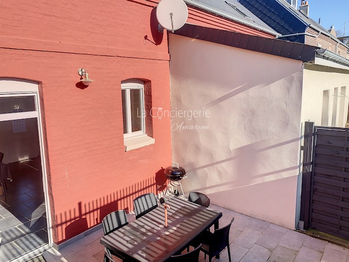 Ad41 - La Perle Marine Jolie Maison Avec Jardin Et - Somme