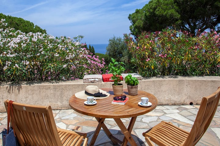 Davia 1 - Grande Terrasse Vue Sur La Mer - Lumio