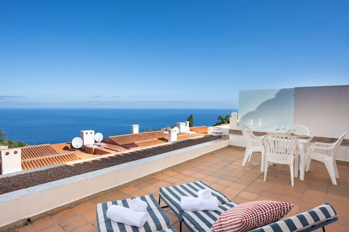 Cosy Flat With Sea Views In Santa Ursula - Tenerife